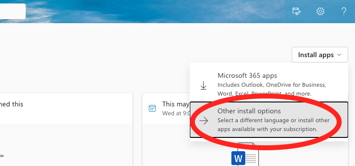 Install MS Office for free - Colorado College