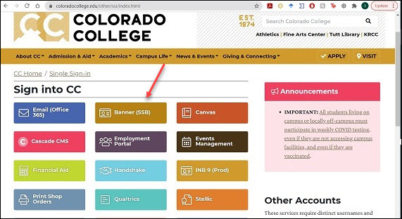 How to Make Payments and Manage Your Account - Colorado College